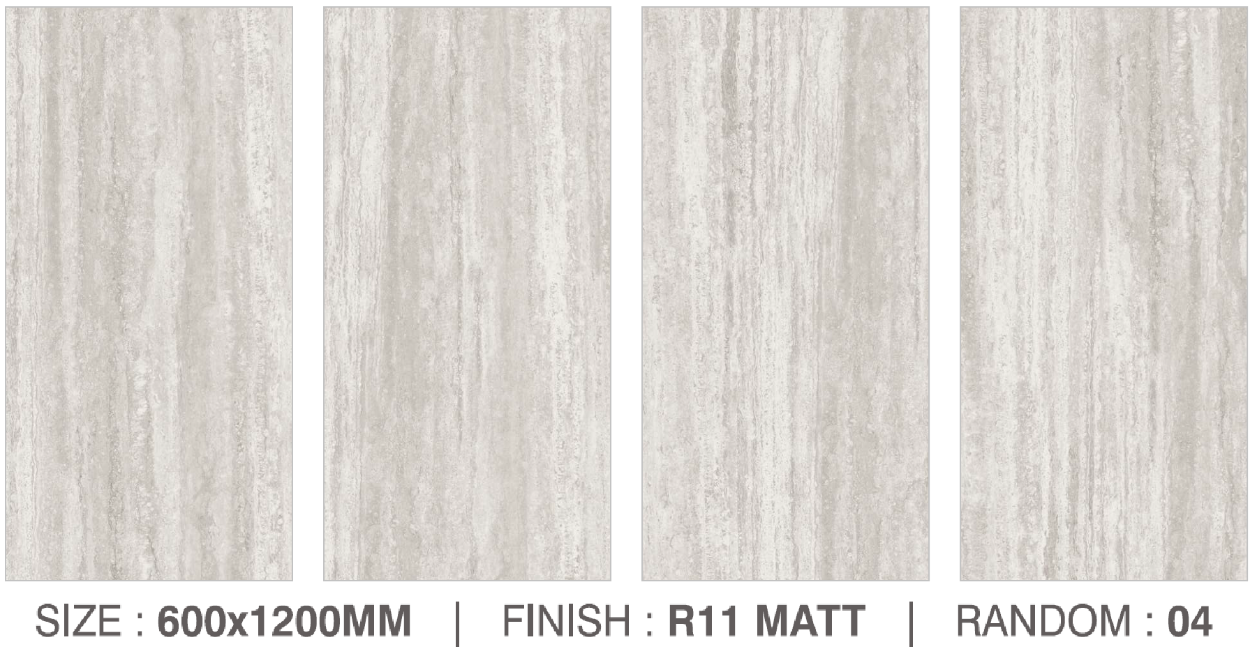 PORCELAIN TILE - TRAVER STONE GREY